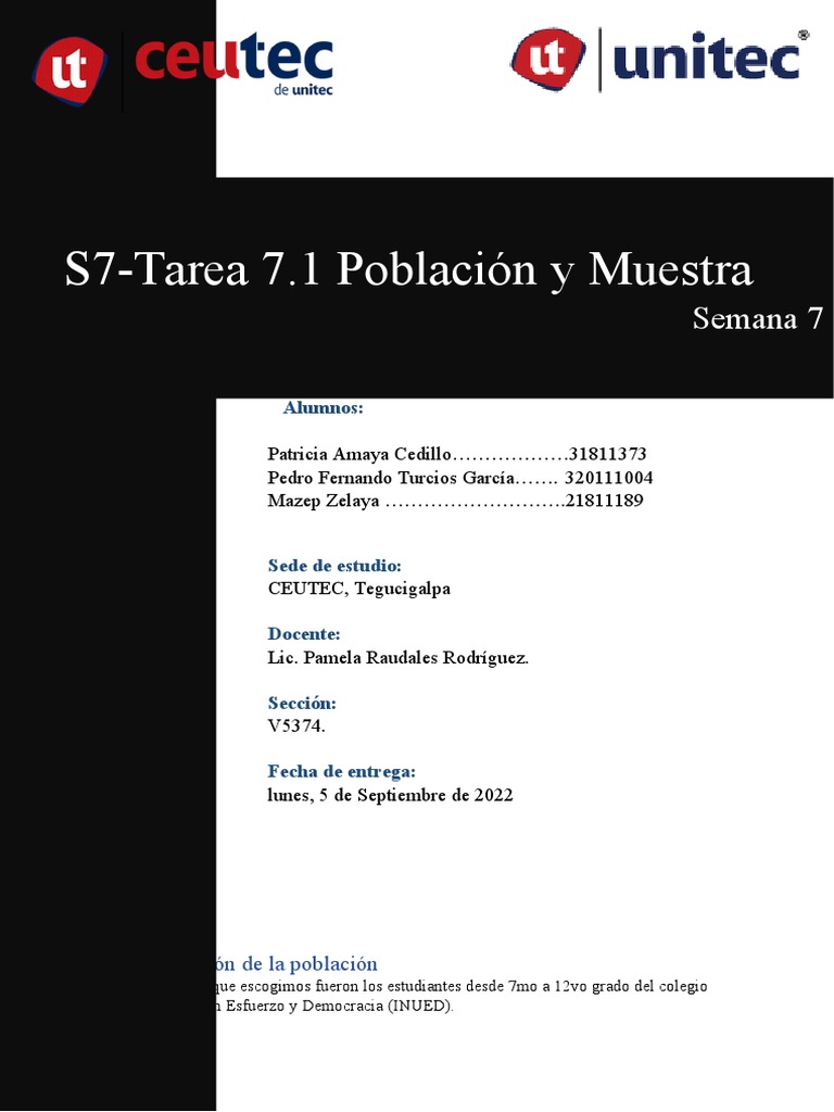 Tarea 7.1 Grupo#4 | PDF