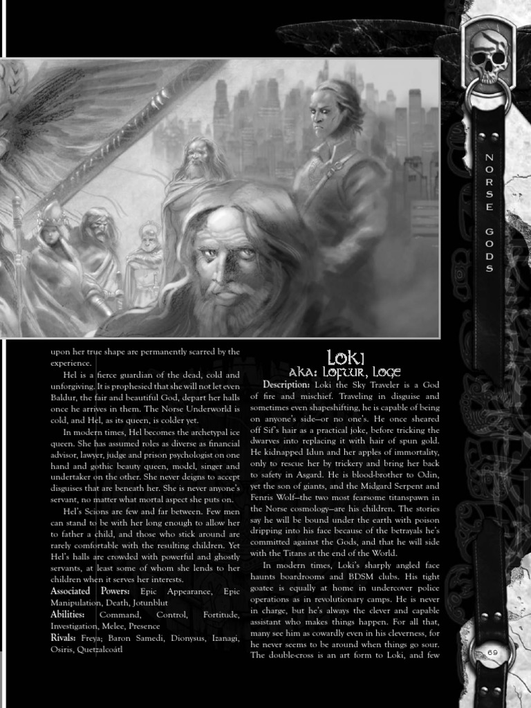 Scion - Hero-70 | PDF | Mythology | Germanic Mythology