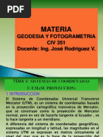 Zonas UTM en El Perú | PDF