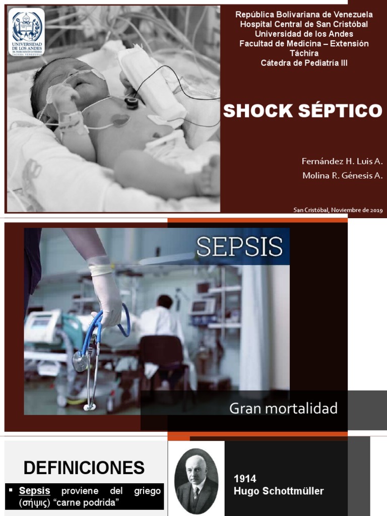 Shock Septico Def | PDF | Septicemia | Medicina de Cuidados Intensivos