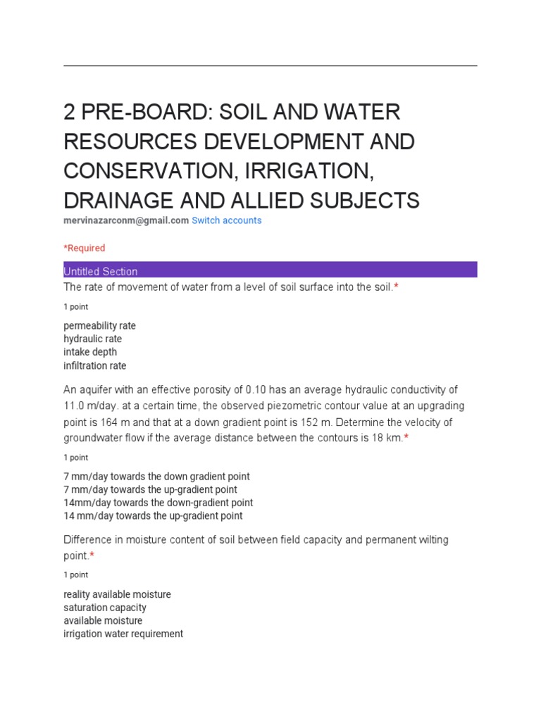 2 Pre | PDF | Surface Runoff | Drainage Basin