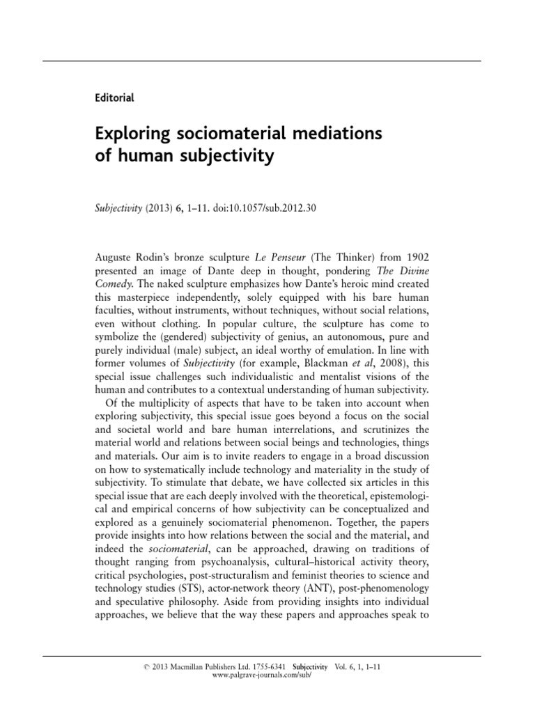 SCHRAUBE, SØRENSEN. - 2012 - Exploring Sociomaterial Mediations of ...