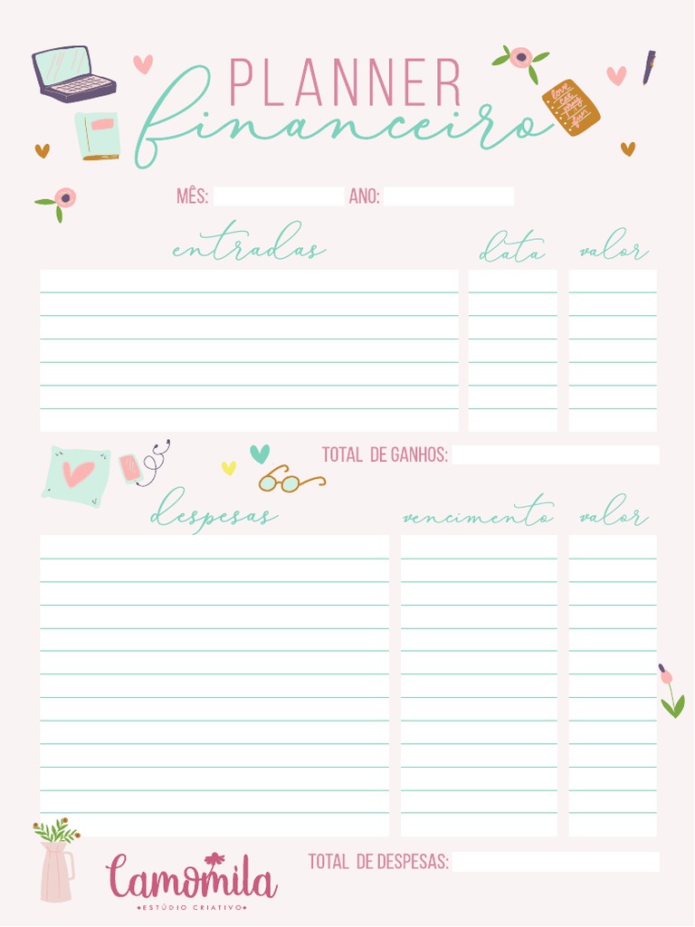 Planner Financeiro | PDF