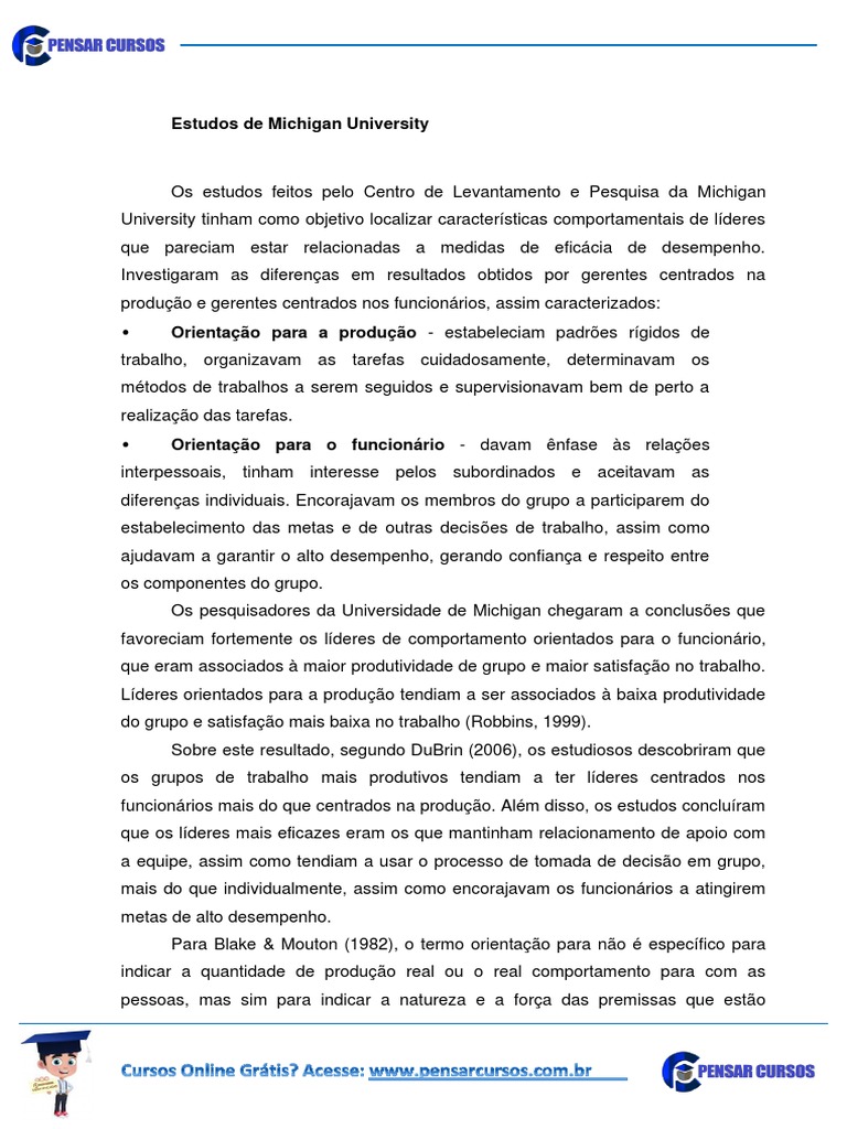 Aula JDHV | PDF | Liderança | Motivação