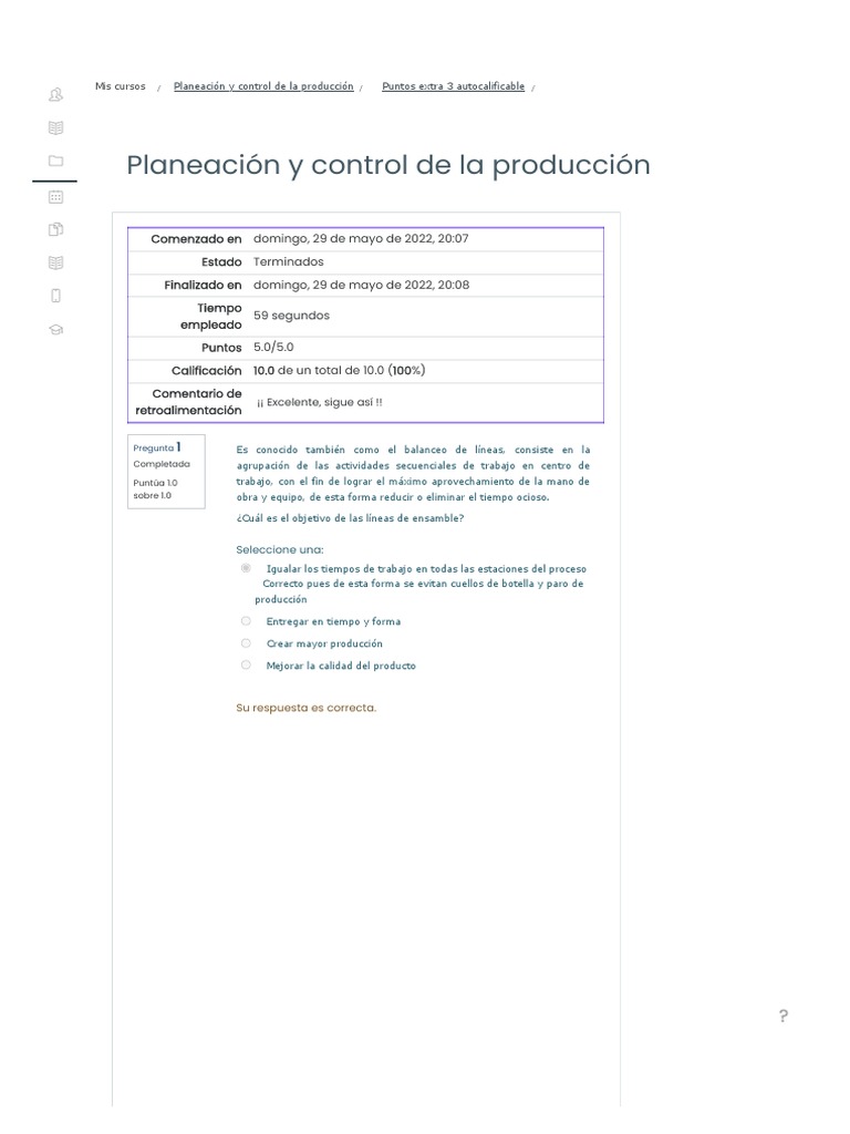 Puntos Extra 3 Autocalificable | PDF