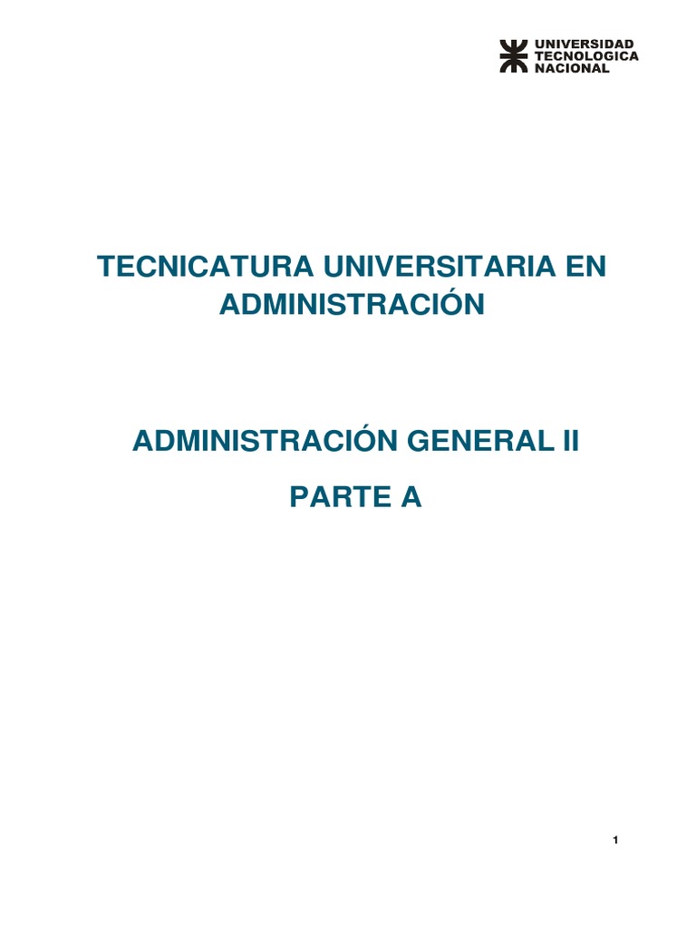 Adm Gen II Unidad 1-1 | PDF | Toma de decisiones | Teoría del caos