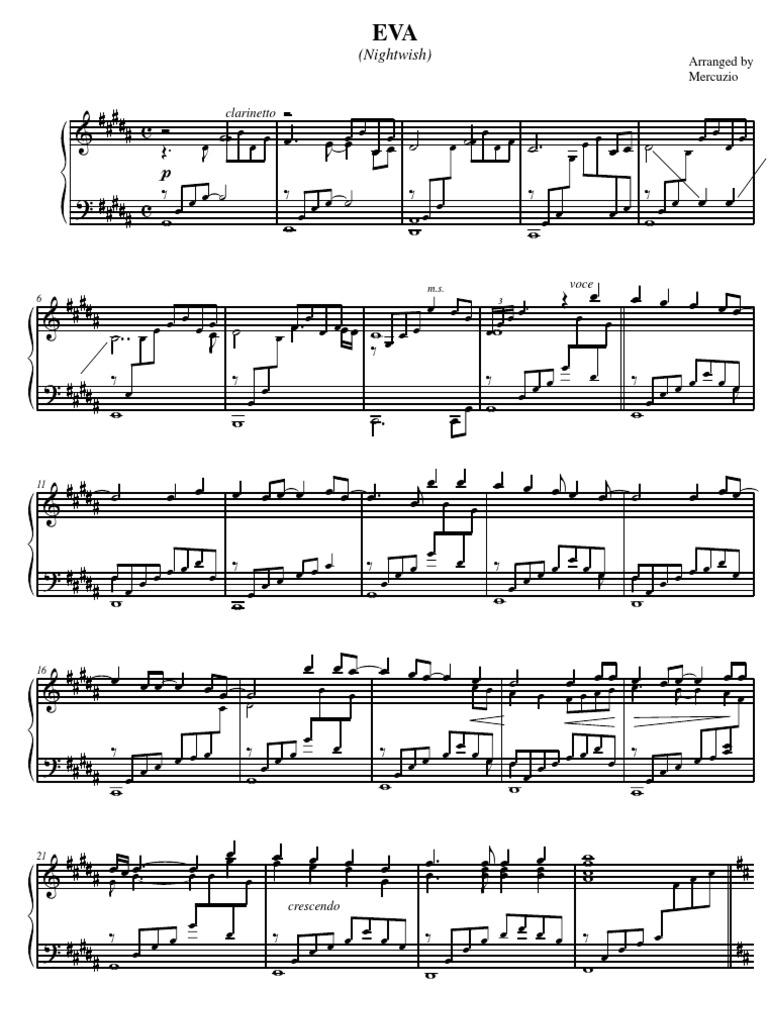 Eva (Nightwish) | PDF