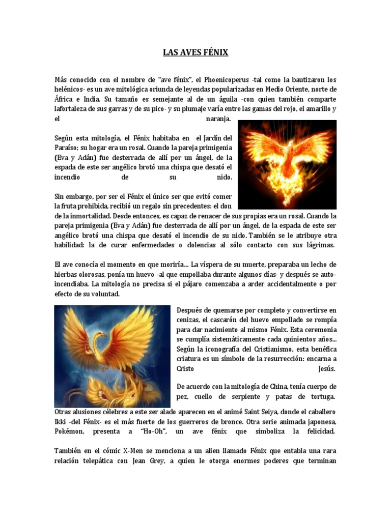 La Ave Fenix | PDF
