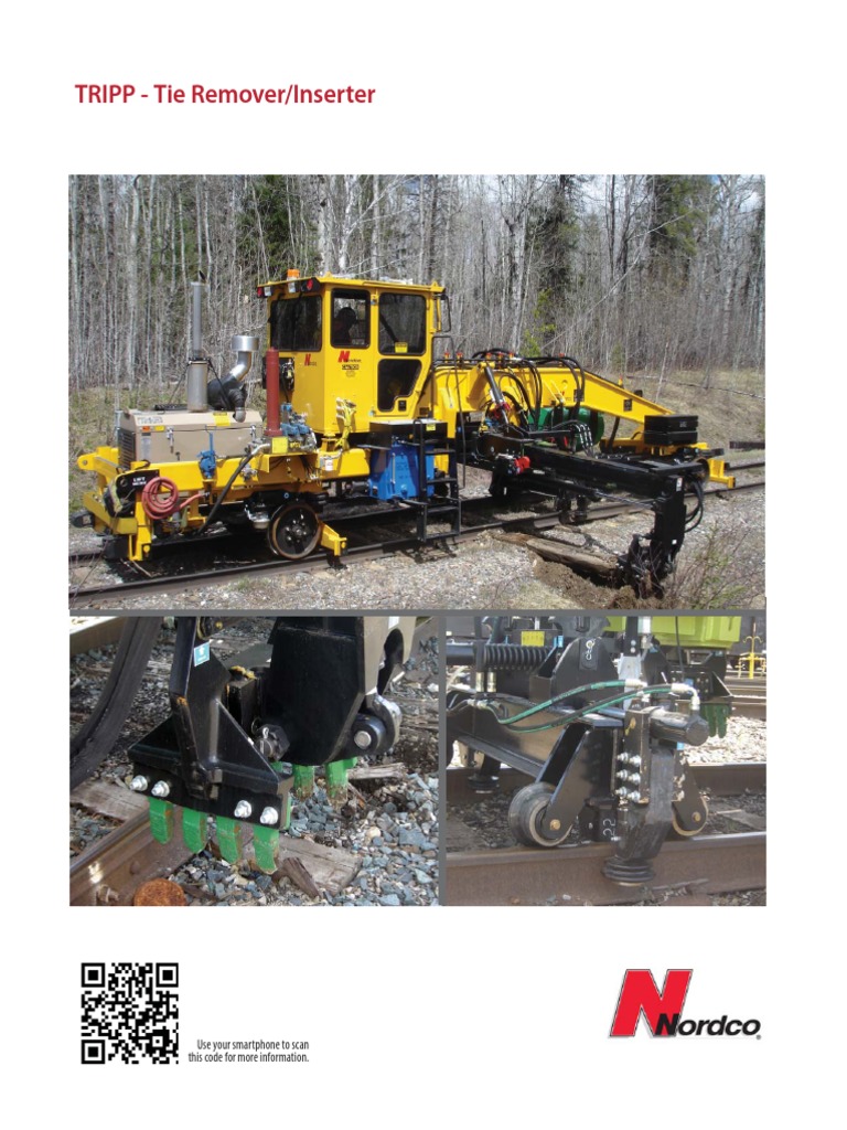Catálogo - Nordco TRIPP - Tie Remover-Inserter | PDF | Engines | Elevator
