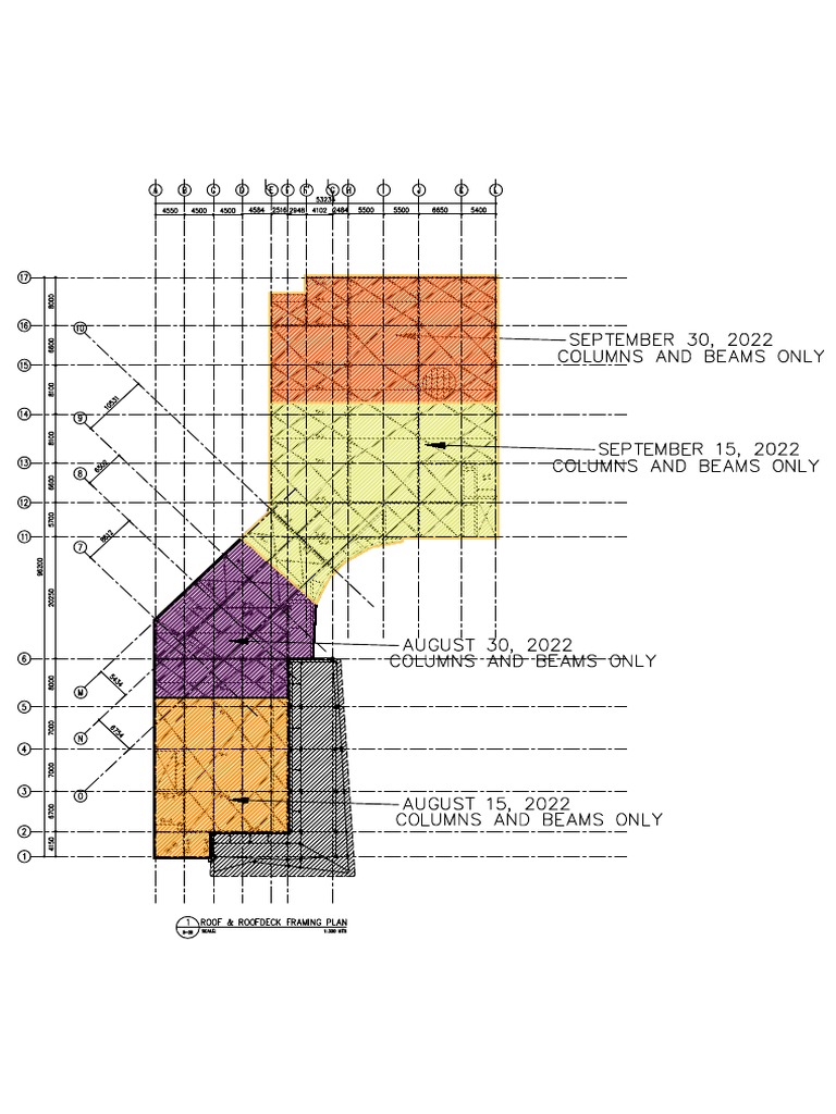 Roof Beam Schedule Pdf