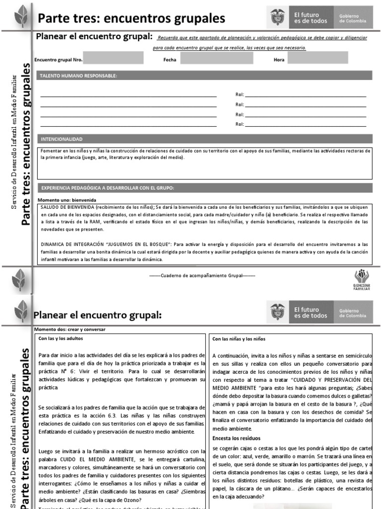 Planeacion Grupal Practica 1 y 6 | PDF | Residuos