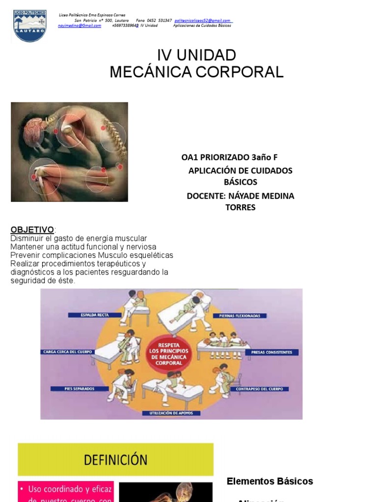 Mecánica Corporal | PDF | Rodilla | Pie