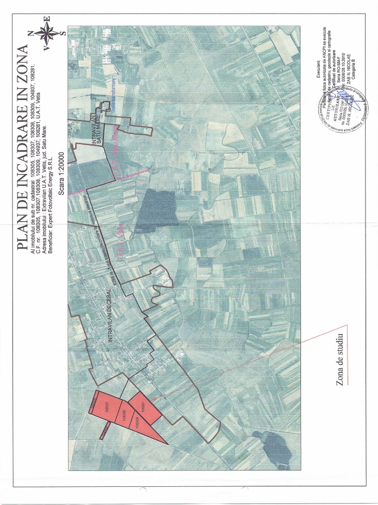 Plan de Incadrare in Zona | PDF