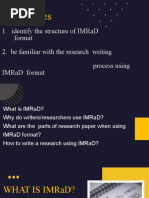 IMRaD Format | PDF