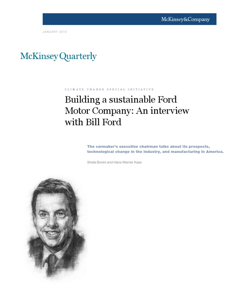 MCKQ Ford Interview | PDF | Ford Motor Company | Sustainability