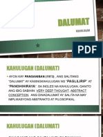 DAlumat Kahulugan at Kahalagahan | PDF