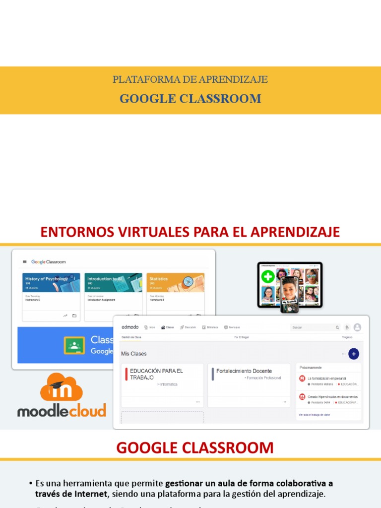 Taller Google Classroom | PDF | Software | Informática