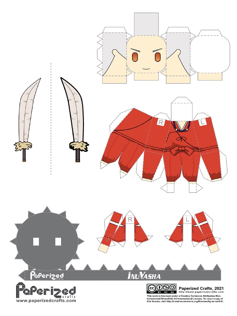 Inuyasha Papercraft | PDF