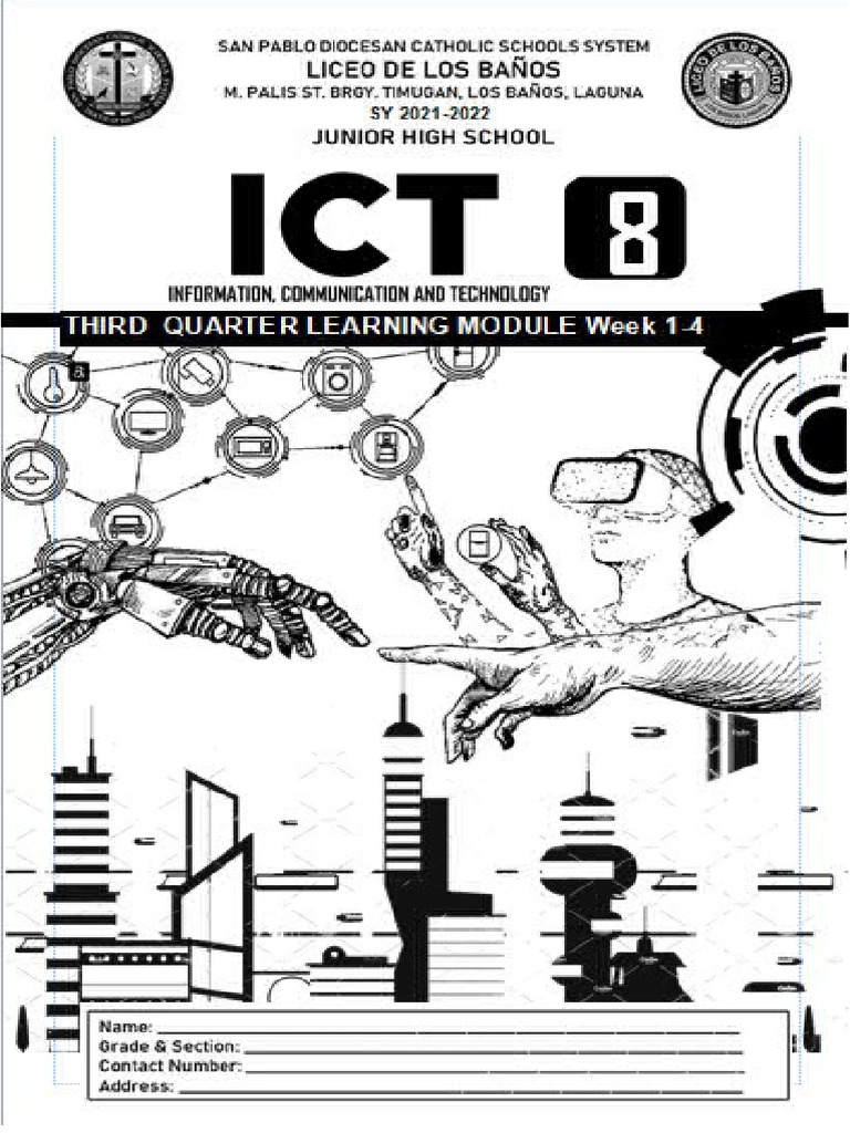 ICT 8 Learning Module Quarter 3 Week 1 4 | PDF | Java Script | Variable (Computer Science)
