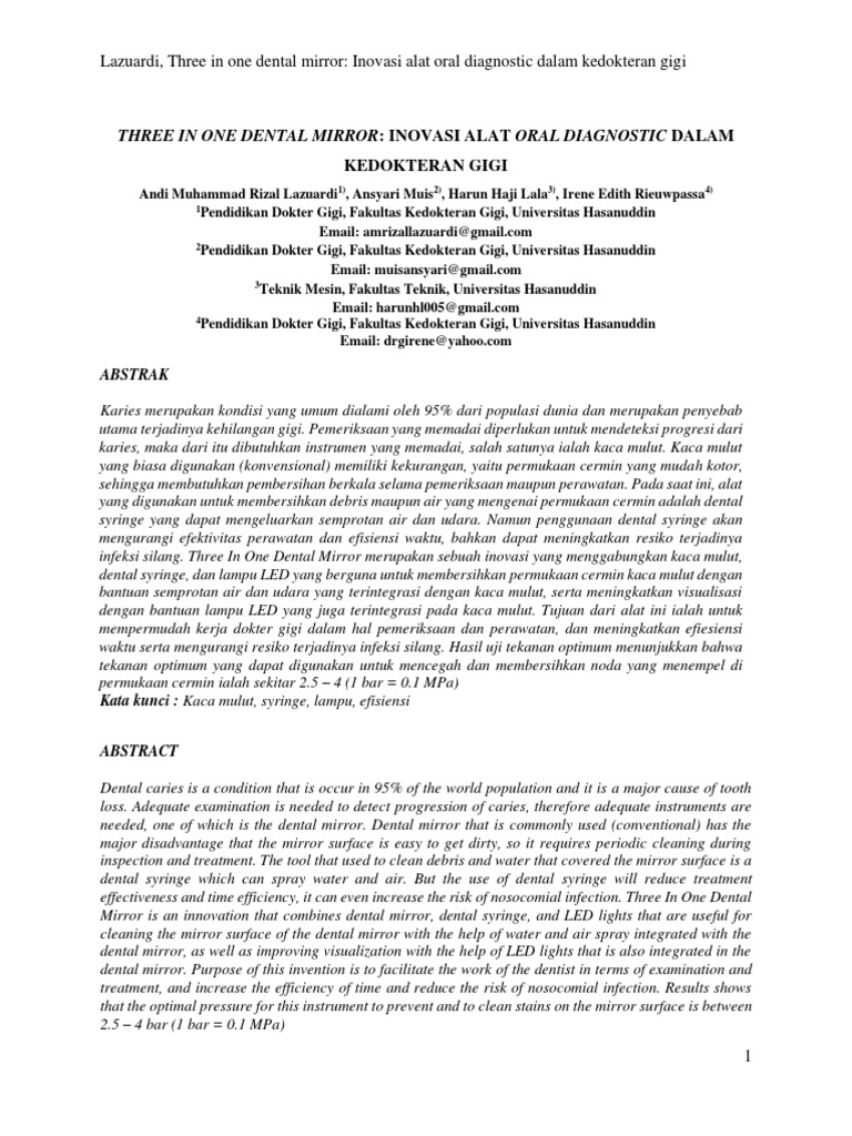 Artikel Ilmiah - Andi Muhammad Rizal Lazuardi - Universitas Hasanuddin - PKM-KC | PDF ...