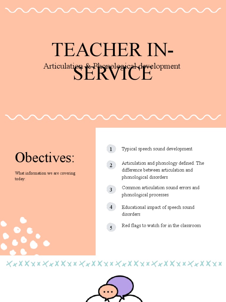 Teacher in Service 2 1 | PDF | Speech | Psycholinguistics