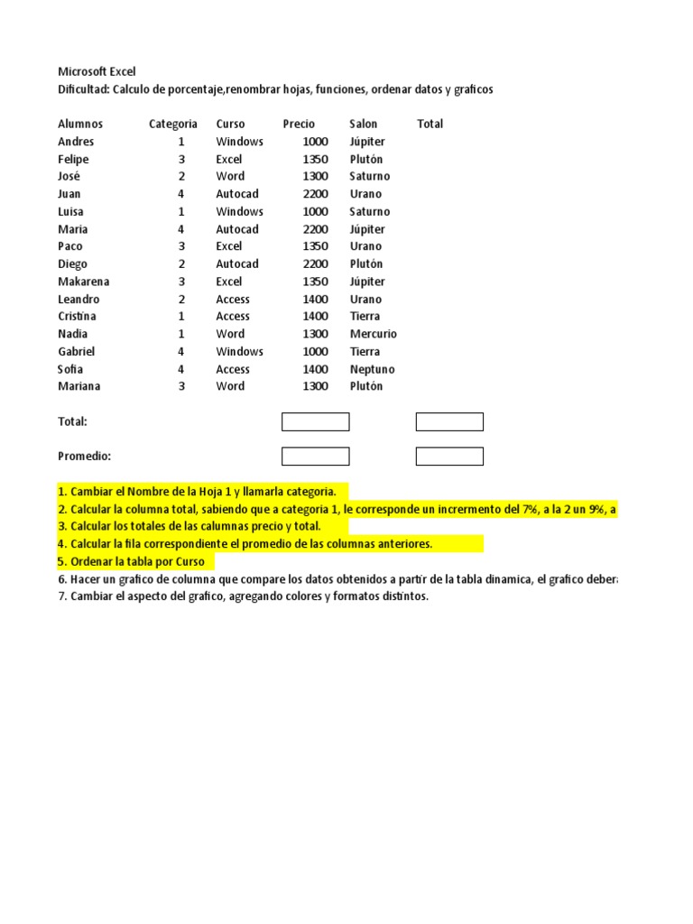Jaja Jaja Jaja Jaj | PDF | Microsoft Excel | Ciencia planetaria