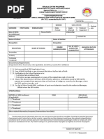 CHED TDP Application Form PDF | PDF | Justice | Crime & Violence