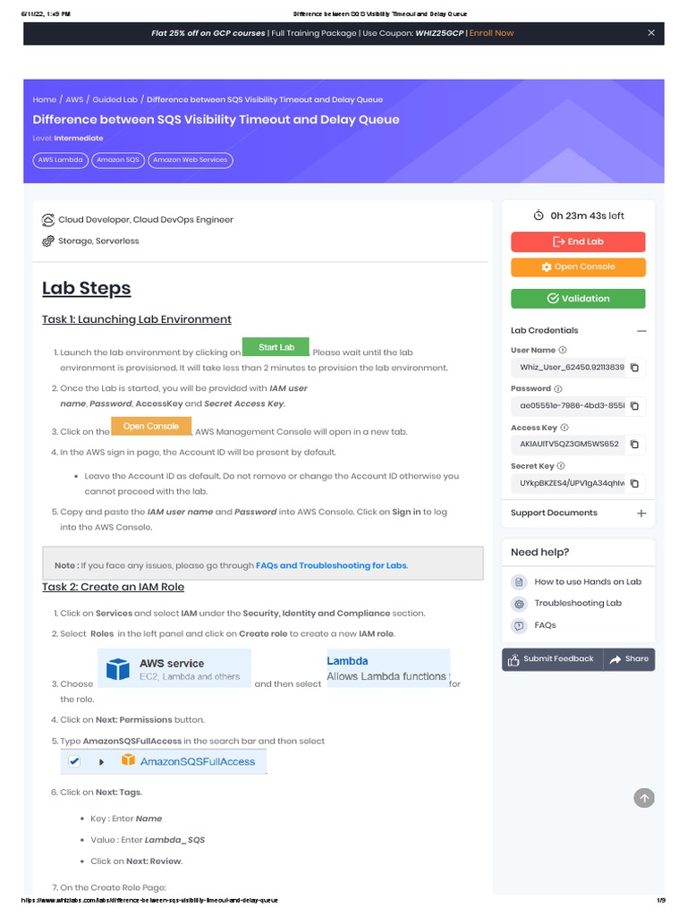 Difference Between SQS Visibility Timeout and Delay Queue | PDF ...