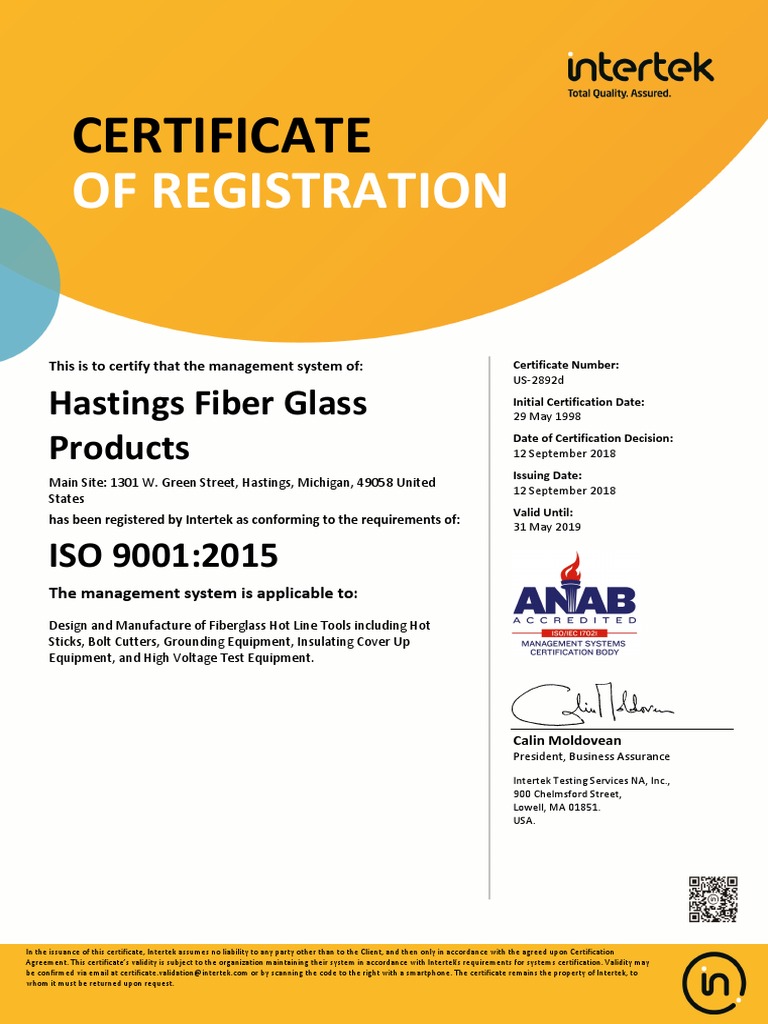 Iso Hastings 2019 | PDF | Certification | Fiberglass