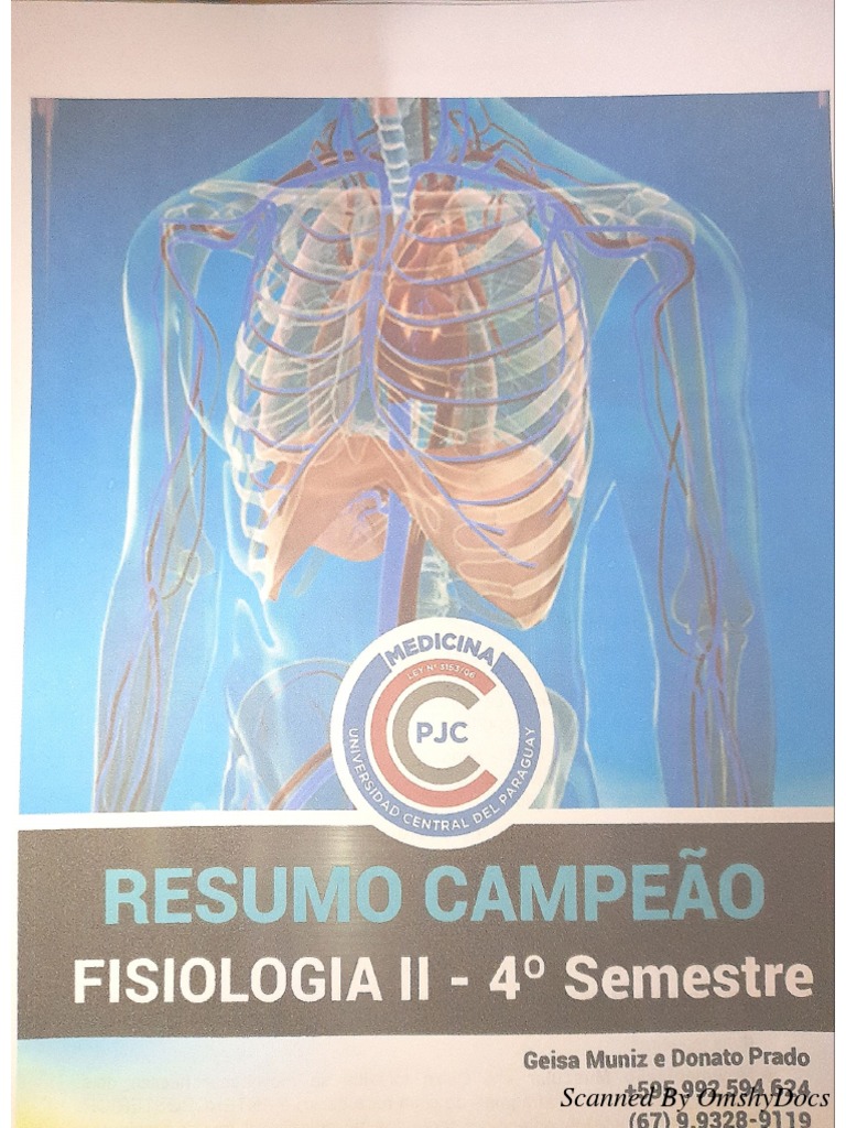 Resumo FISIOL 4 | PDF