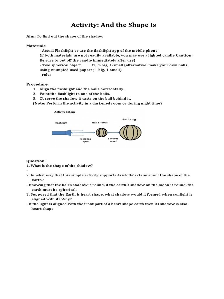 Activity (PHYSICAL SCIENCE) | PDF