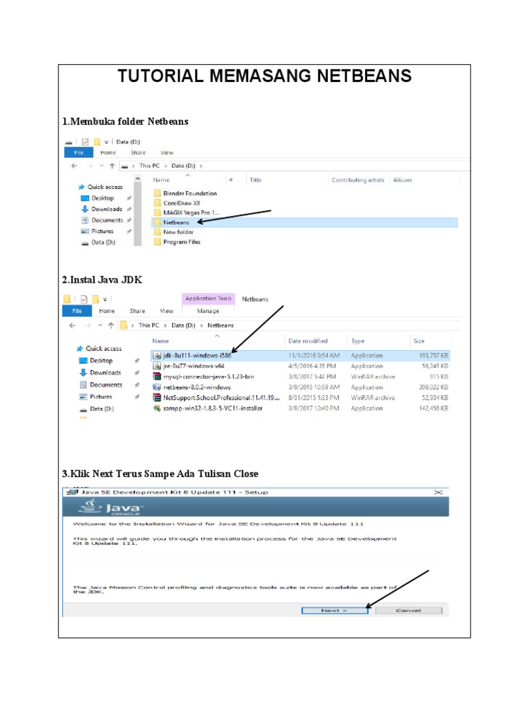 Instal Netbeans (Ryan Raruk) | PDF | Karier & Perkembangan | Bisnis