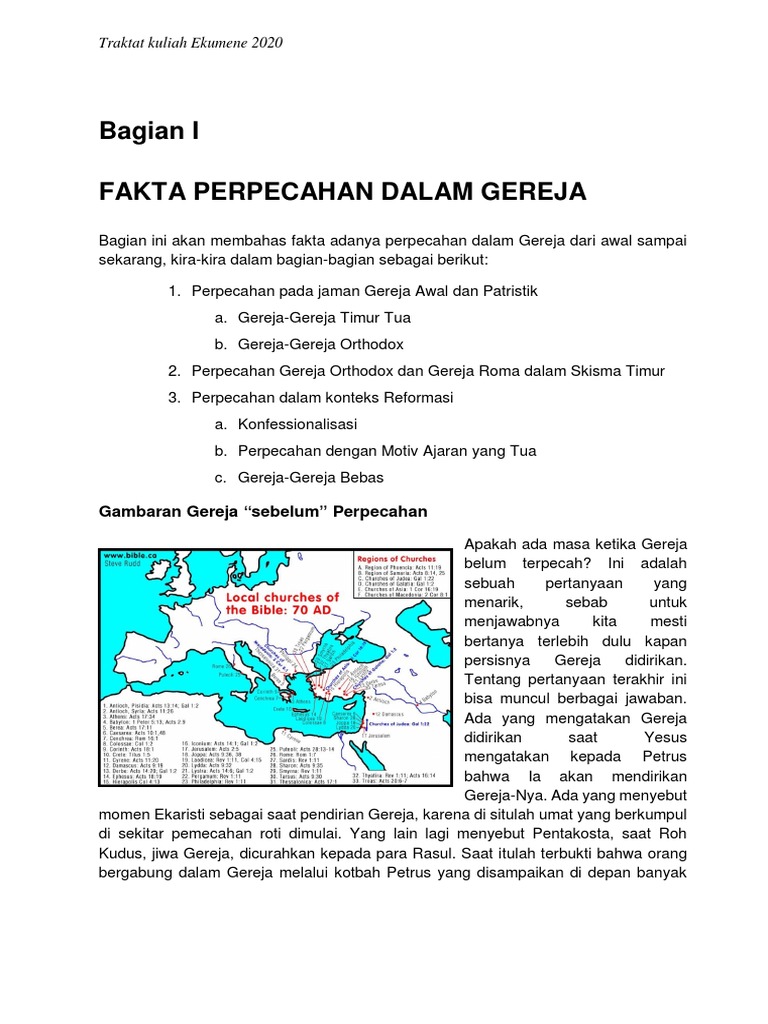 Fakta Perpecahan Gereja | PDF | Filsafat