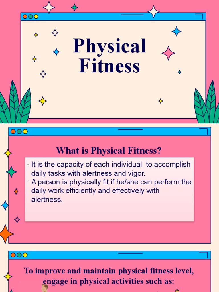 Physical Fitness Part 1 | PDF
