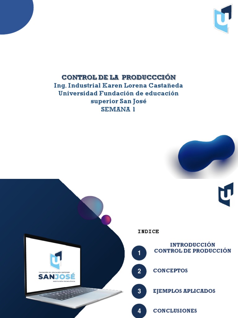 Control de La Producción Semana 1.1 | PDF | Planificación | Calidad ...