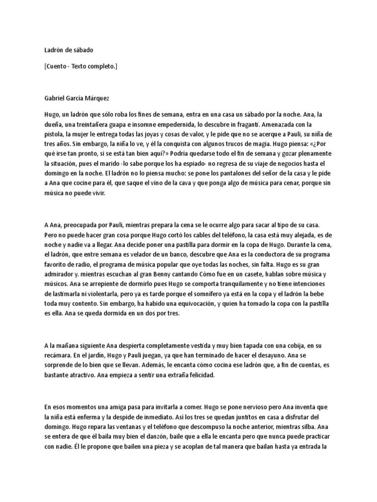 El Cuento de Ladron | PDF