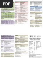 Drug Cheat Sheet | PDF | Drugs Acting On The Nervous System | Clinical ...
