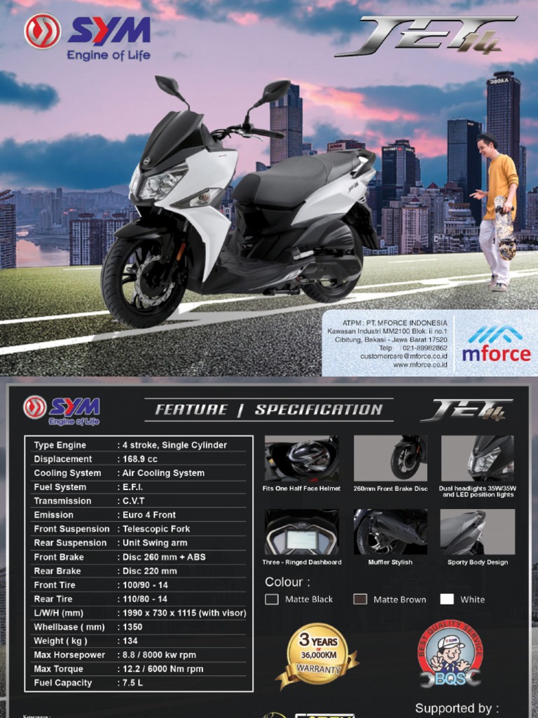 Sym Jet 14 442448 | PDF