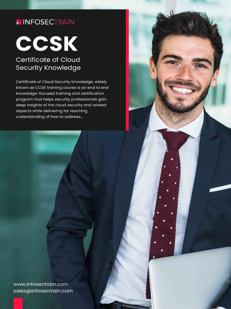 CCSK - Course - Content - v1 - InfosecTrain | PDF | Cloud Computing | Computer Security
