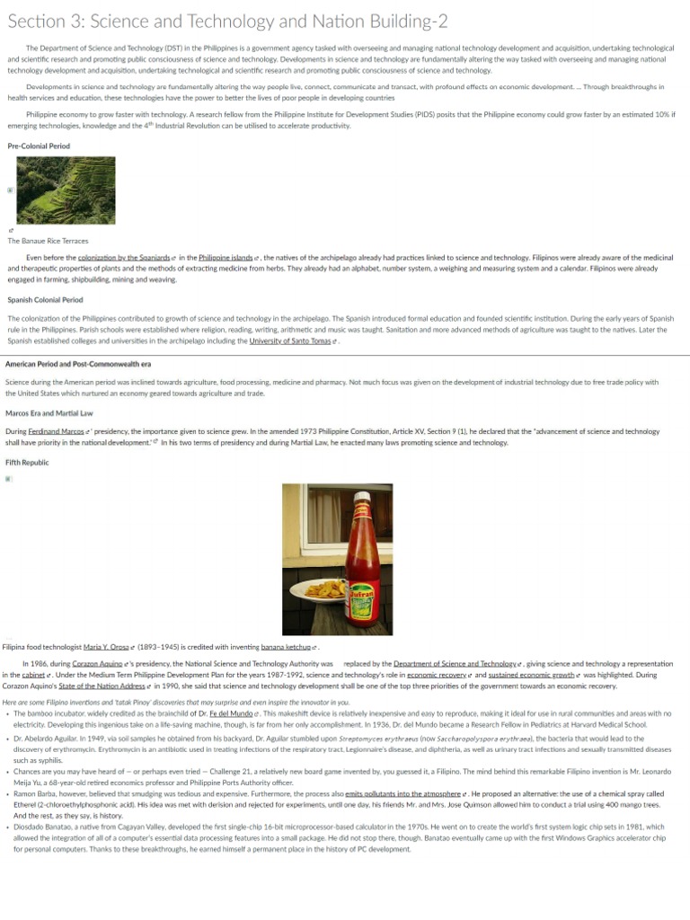 STS Quiz Section 3 | PDF