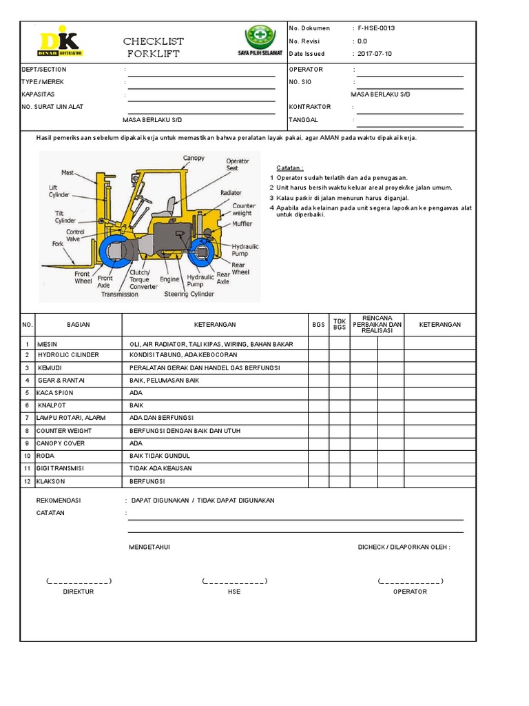 353560973-F-HSE-0012-13-Form-Inspeksi-Alat | PDF