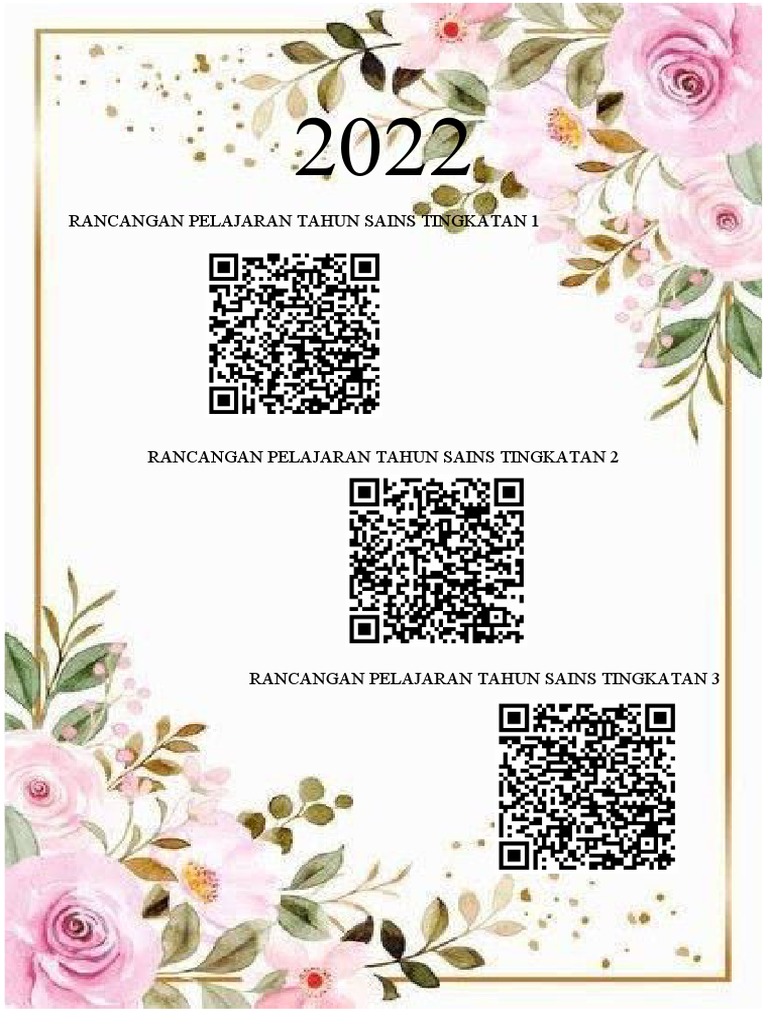 QR Code RPT 2022 | PDF
