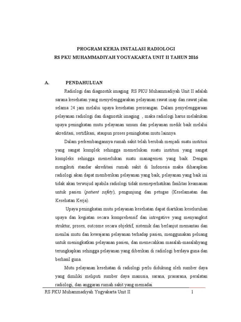 PROGRAM RADIOLOGI, Pkug 29 Okt | PDF