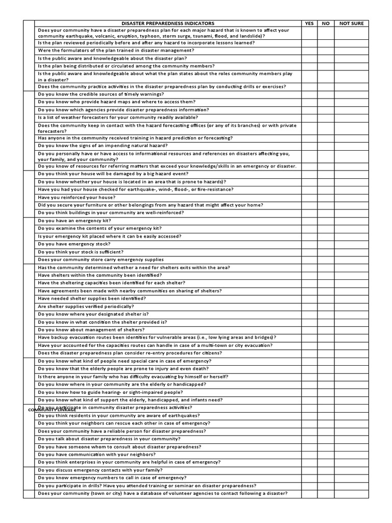 ACT-05-DRRR-TABLE | PDF | Emergency Management | Hazards