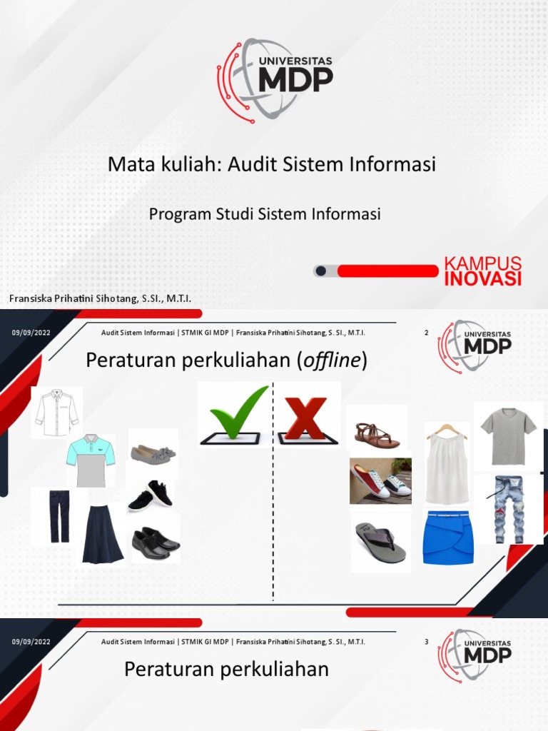 Pertemuan 1 Pengenalan Audit Sistem Informasi | PDF