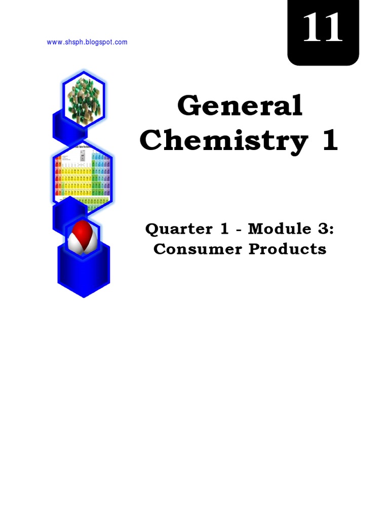 General Chemistry q1 Mod3 Consumer Products | PDF