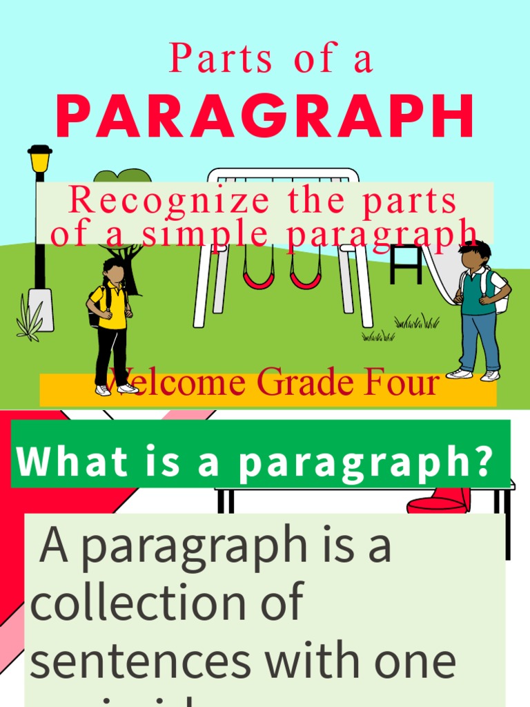 Parts of A Paragraph | PDF