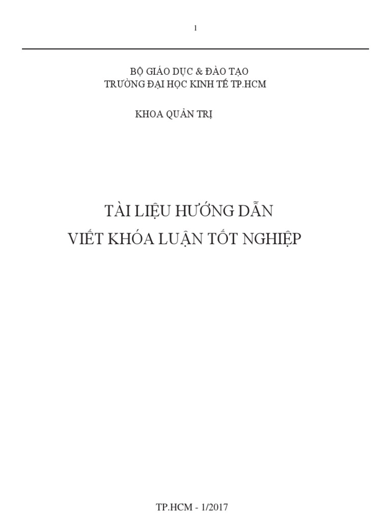 Aun - Huong Dan Viet Khoa Luan | PDF