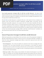 JEE Advanced Marks Vs Rank 2022 - Detailed Analys | PDF