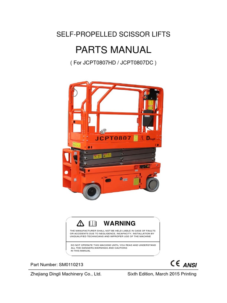 Dingli JCPT0807HD JCPT0807DC | PDF | Screw | Components